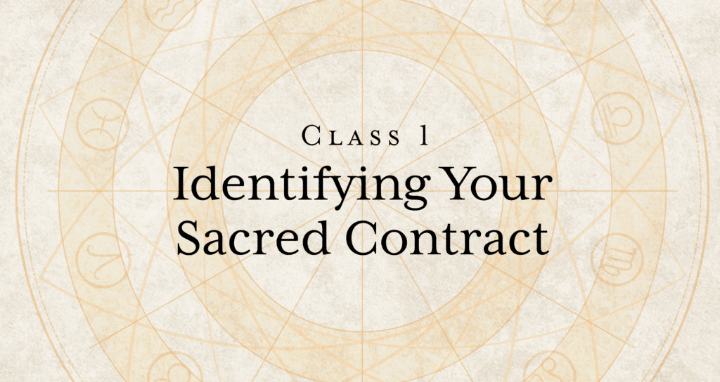 Sacred Contracts Online Class One - Caroline Myss