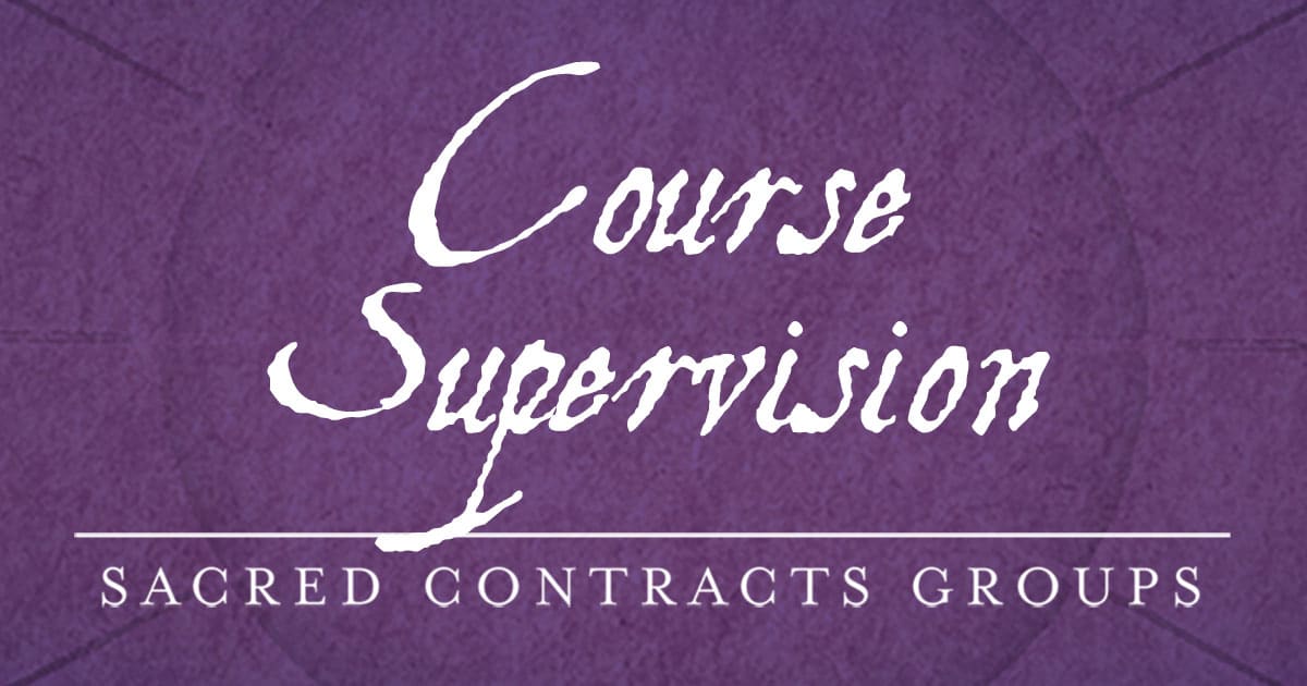 Sacred Contracts Online Course Supervision - Caroline Myss